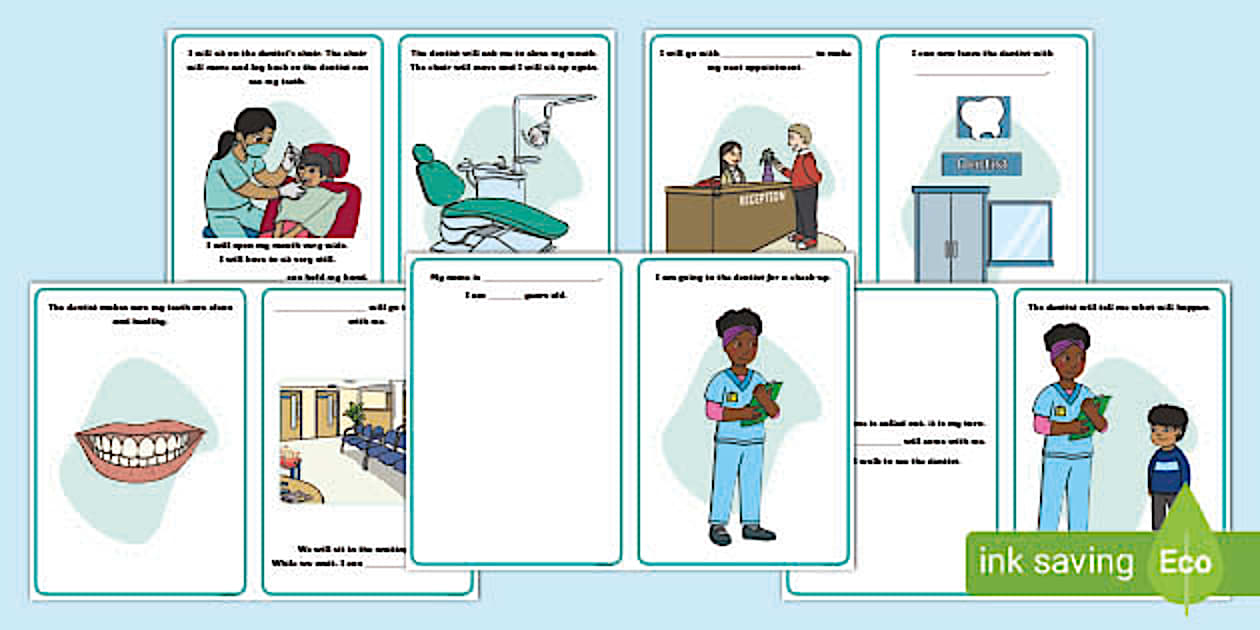 Going to the Dentist Social Story (teacher made) - Twinkl