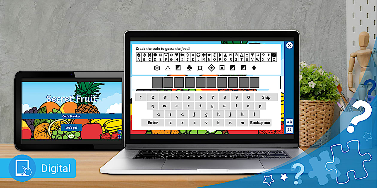 Fruit Code Breaker Puzzle - Twinkl Puzzled – Kids Puzzles