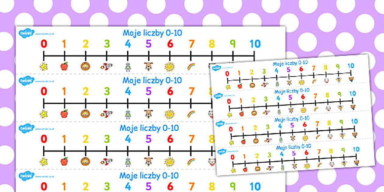 Liczby 0-10 po polsku (teacher made) - Twinkl