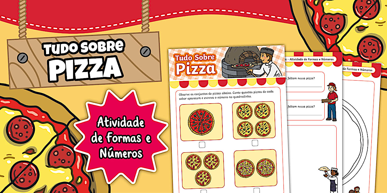 Tudo Sobre Pizza – Matemática e Formas