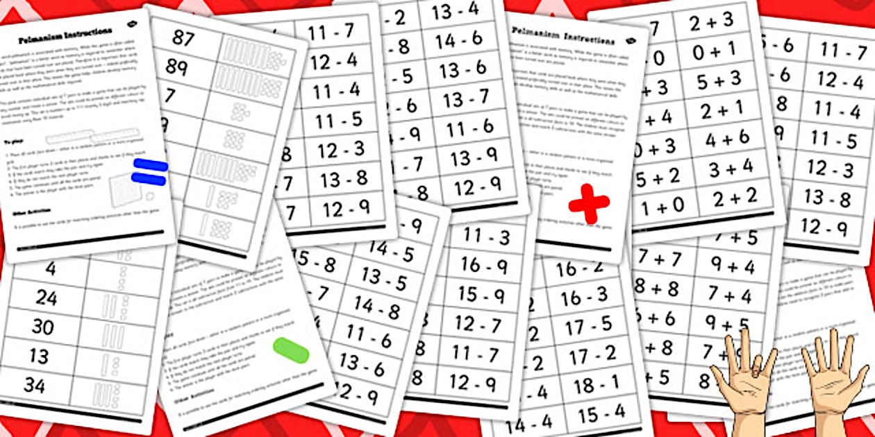 Pelmanism Games Resource-Pack (teacher made) - Twinkl
