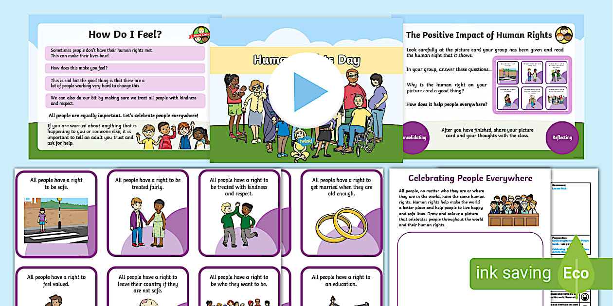 Human Rights Day KS1 Lesson Plan Pack | Twinkl Life - Twinkl