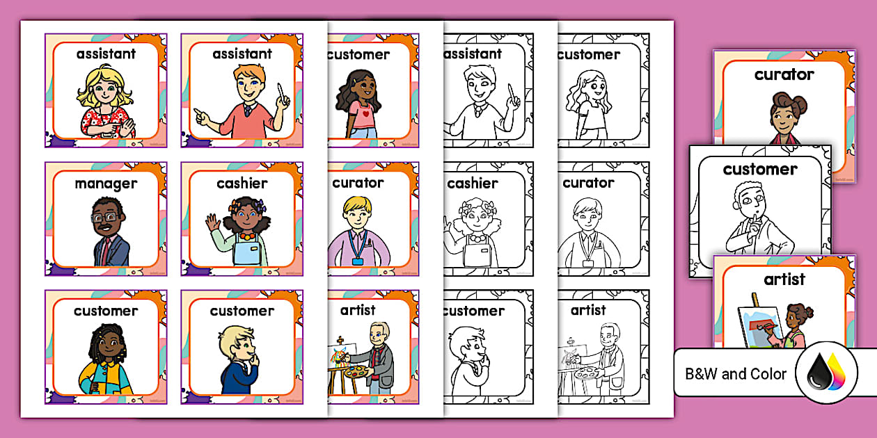 Art Museum Dramatic Play Badges (Teacher-Made) - Twinkl