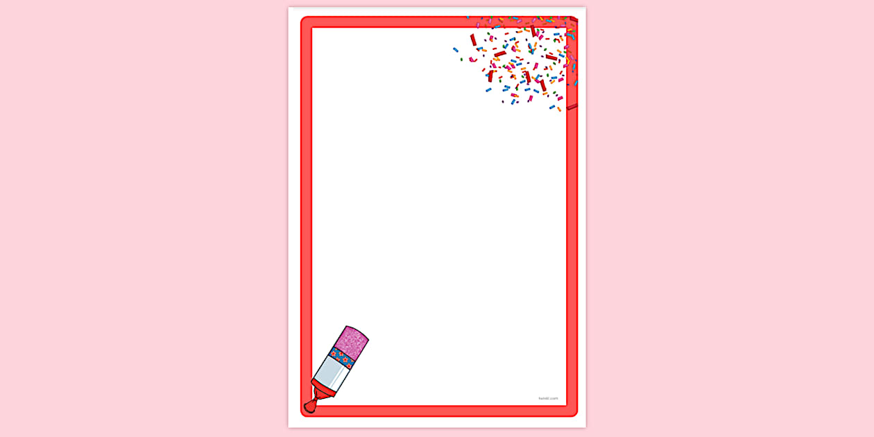 Page Border | Page Borders | Twinkl (Teacher-Made) - Twinkl