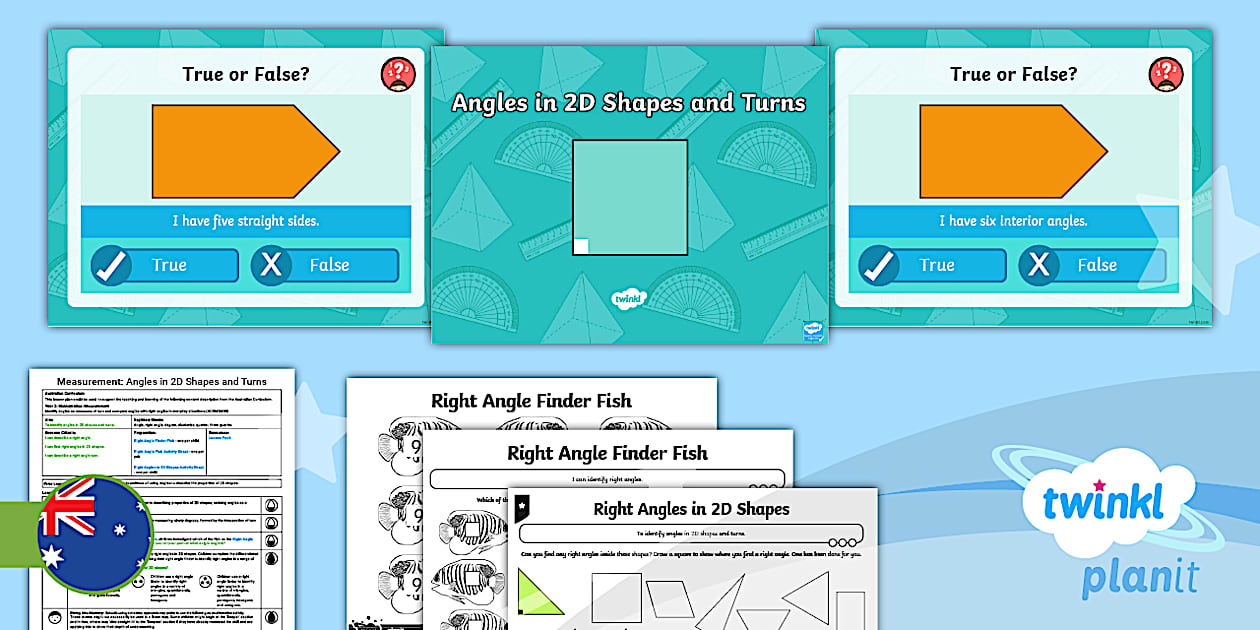 Year 3 Recognising Angles Lesson Pack | Twinkl PlanIt Maths