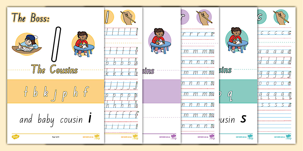 Left Handed Letter Formation Activity Pack (teacher made)