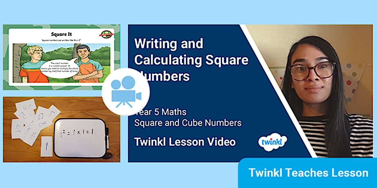 👉 Year 5 Ages 9 10 Recognise And Use Square And Cube Numbers Video