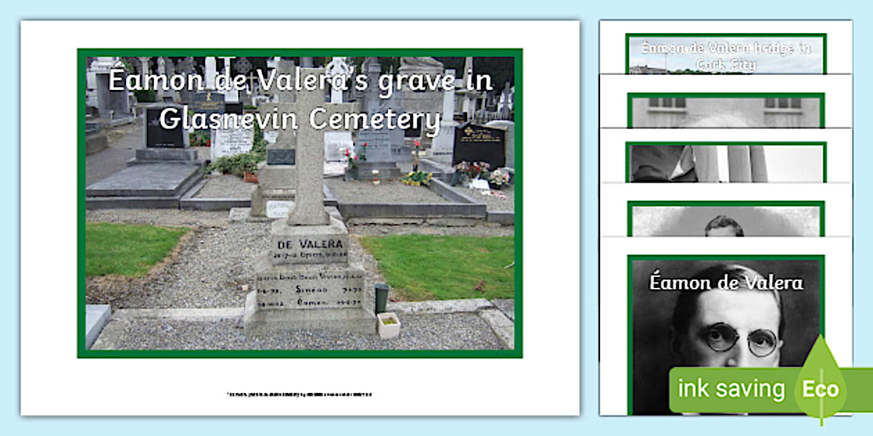 Éamon de Valera Display Photos (teacher made) - Twinkl