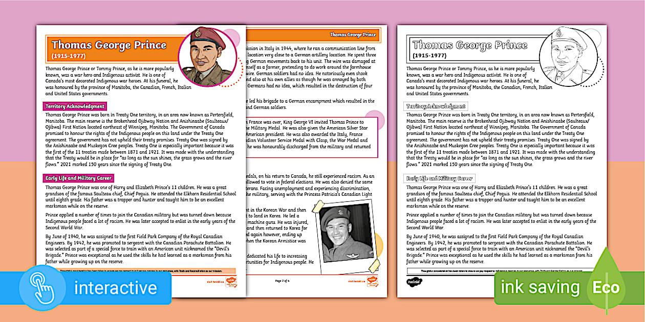 Thomas Prince Reading Comprehension French - Twinkl