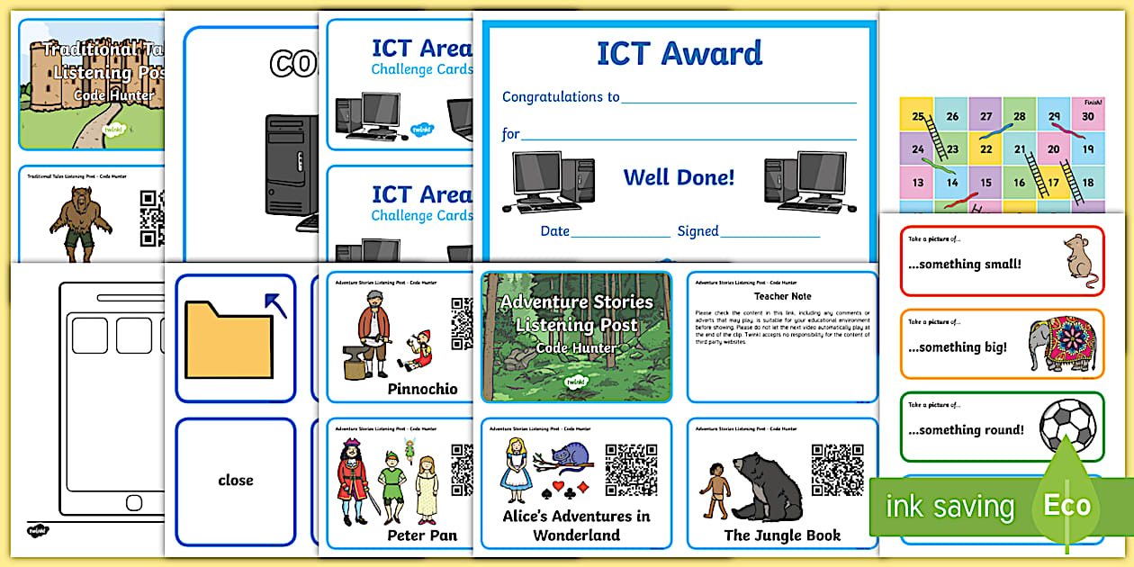 CfE Early Level Digital Learning Week Activity Pack - Twinkl