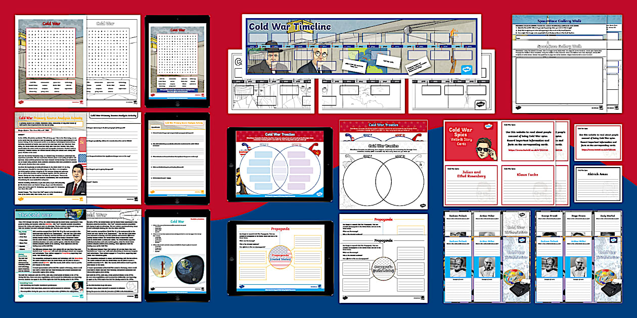* NEW * Eighth Grade Cold War Teaching Pack