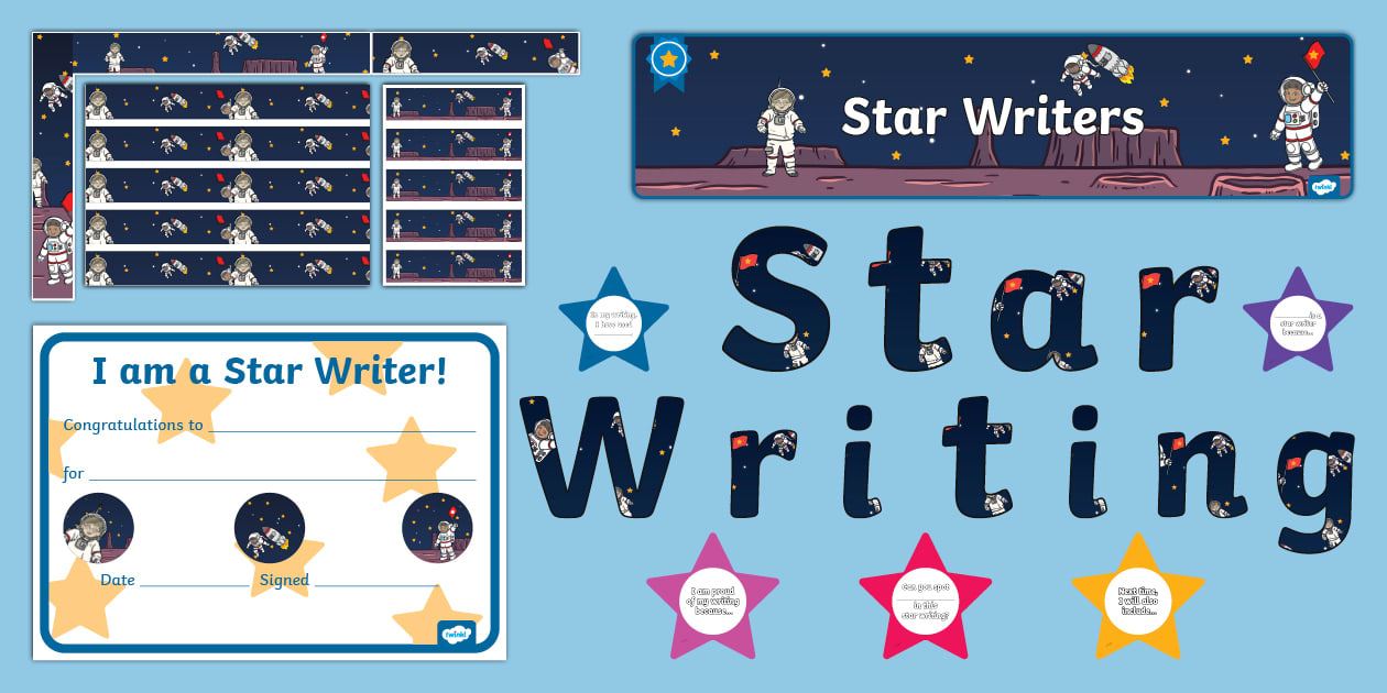 KS1 Star Writers Display Pack - Twinkl