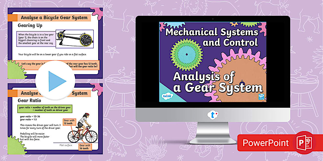 Mechanical Systems and Control Analysis of Gears: Lesson 4