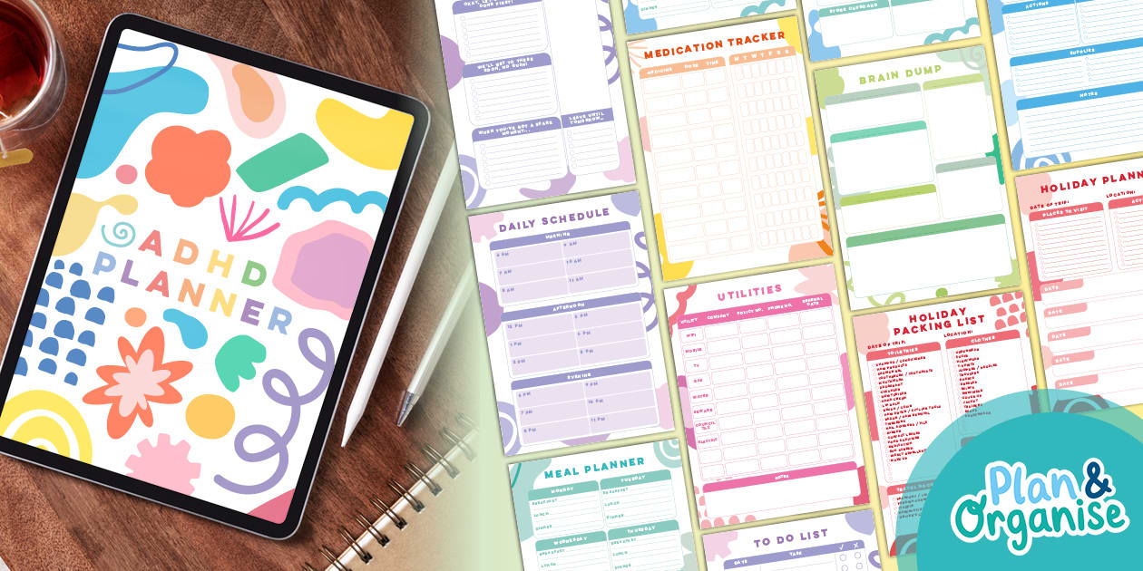 ADHD Planner | Twinkl Plan and Organise