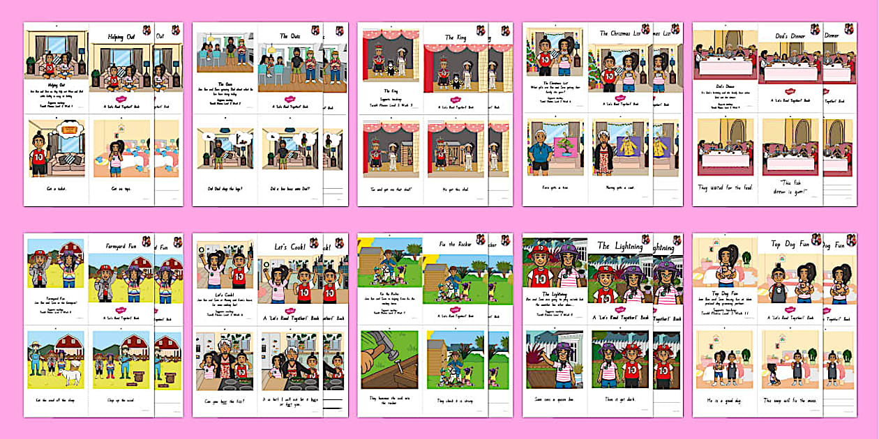 Twinkl Phonics Mini Books - Level 3 (teacher made) - Twinkl