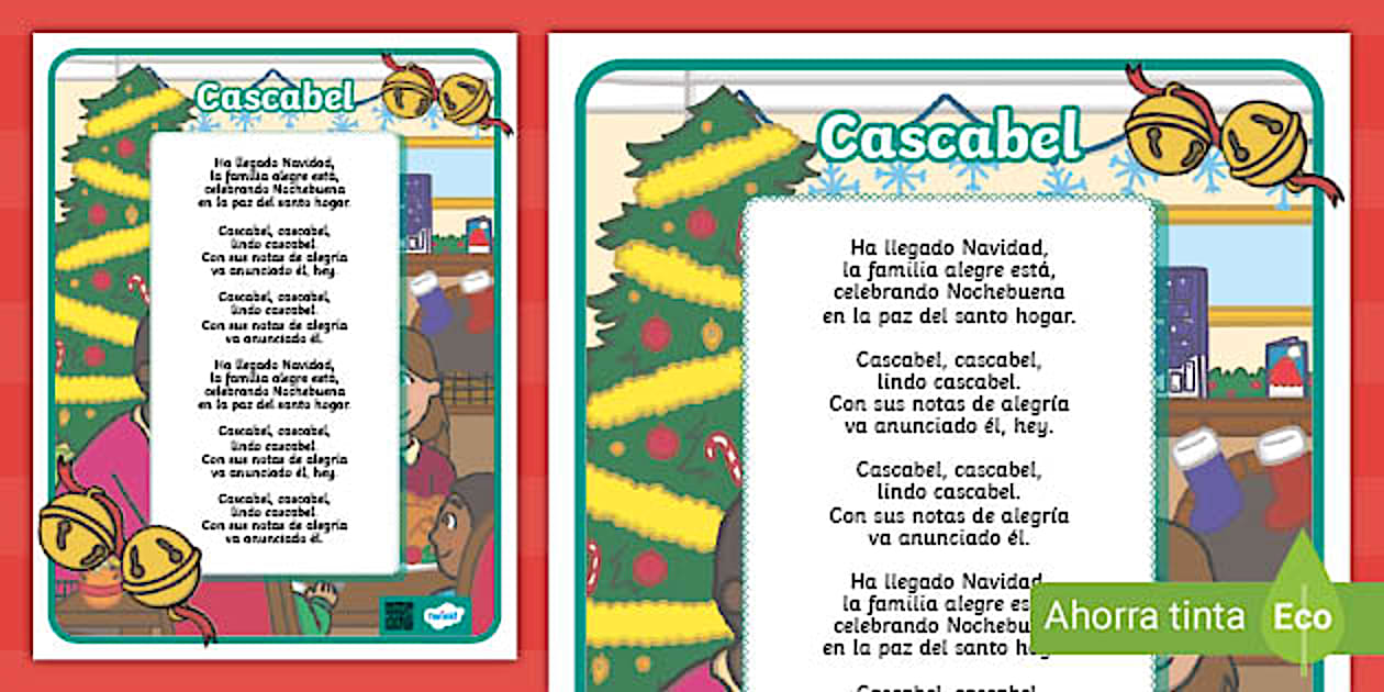 Villancico: Cascabel (teacher made) - Twinkl