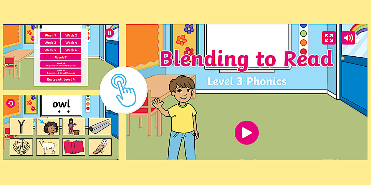 Blending to Read: Level 3 Phonics | Twinkl Go! - Twinkl