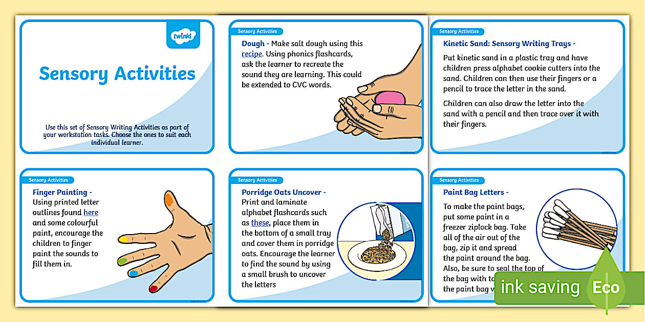Sensory Station | Writing Station | Twinkl | Inclusion