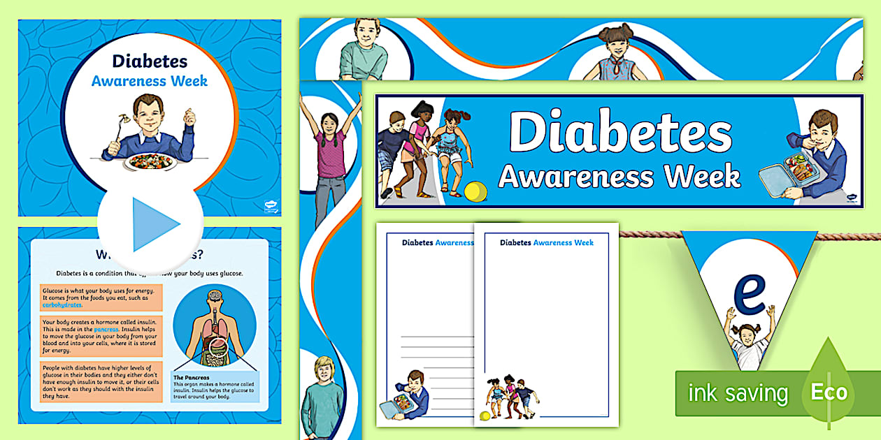 Diabetes Awareness Week Resource Pack (teacher made)