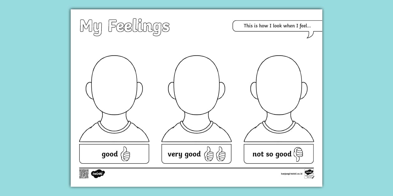 My Feelings Read and Draw (teacher made) - Twinkl
