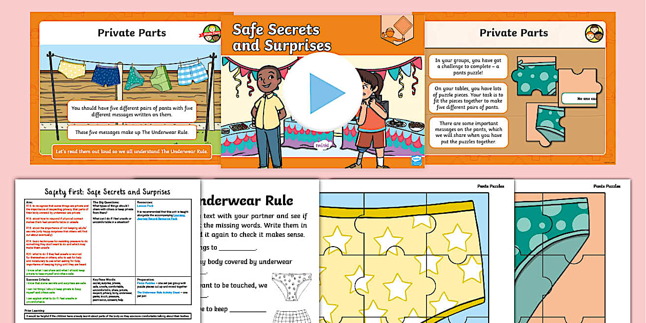 PSHE: KS1 Safety First - Lesson Pack 5