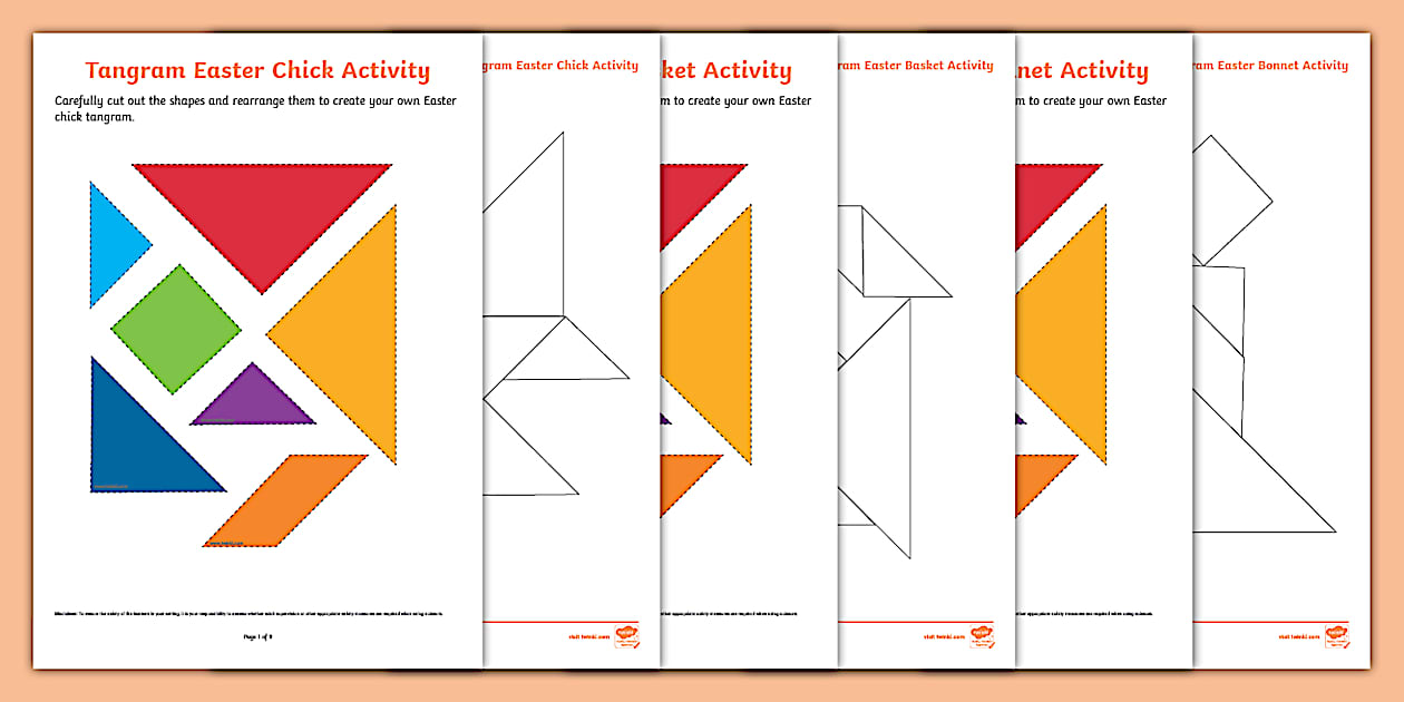 👉 Easter Tangrams Puzzle Activity Pack (teacher made)