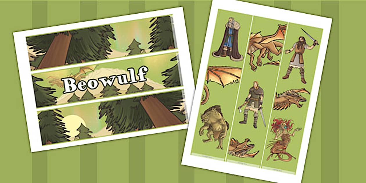 Beowulf Display Border (Teacher-Made) - Twinkl