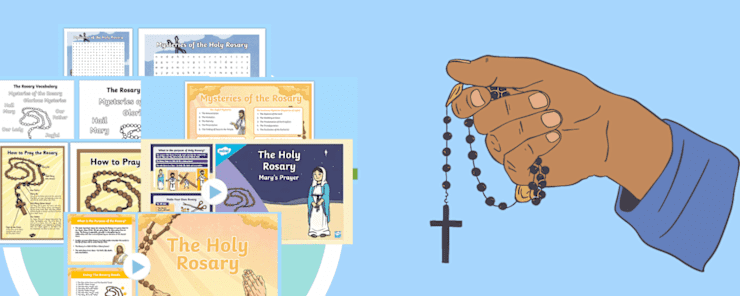 Month of the Holy Rosary | Buwan ng Santo Rosaryo | Twinkl