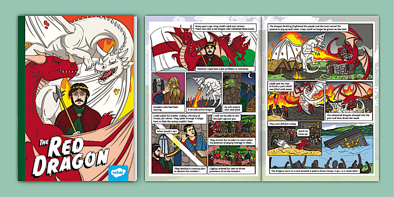 The Red Dragon Comic