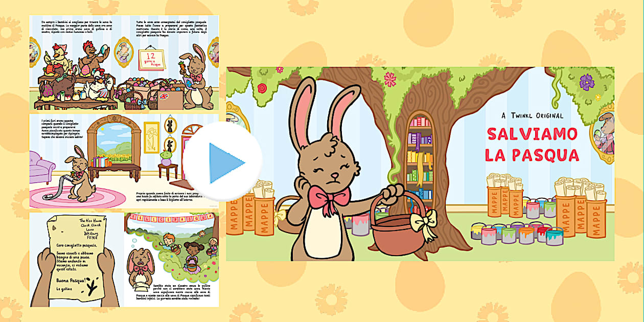 PowerPoint: Salviamo la Pasqua (Teacher-Made) - Twinkl