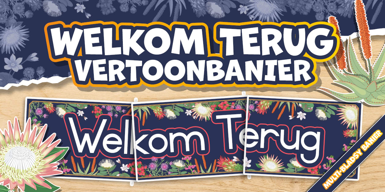 * NEW * Intermediêrefase Lewensoriëntering - Fynbos-Tema Welkom Terug