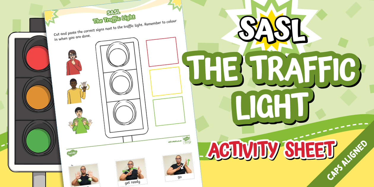 FP - SASL - Road Safety - Traffic Light - Activity Sheet