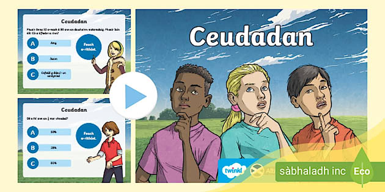 Farpais-cheist Ceudadan – PowerPoint – Twinkl - Twinkl