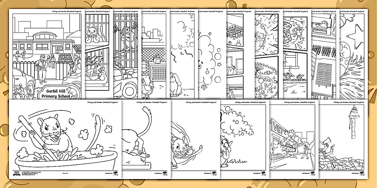 Animals Superheroes Colouring Pages | Twinkl Originals | KS2