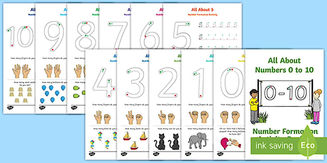 Number Formation Worksheets I Resource I Twinkl ZA - Twinkl