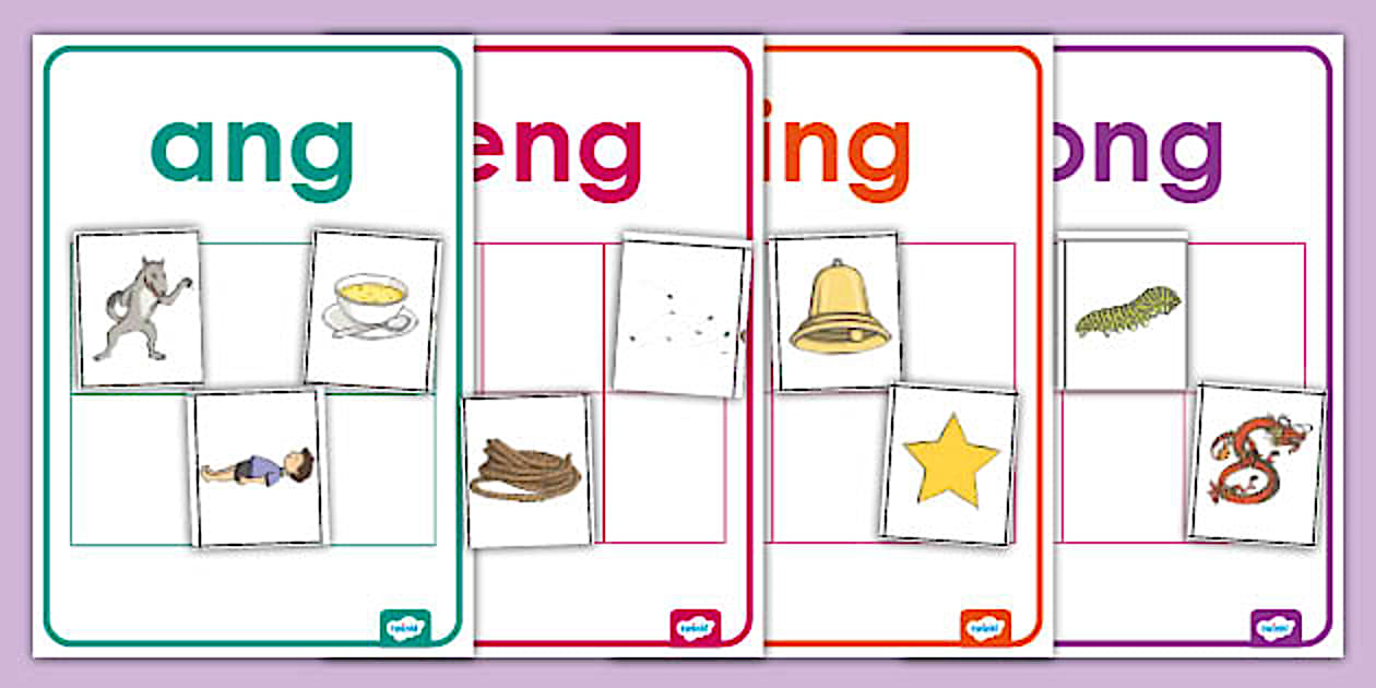 韵母 ang-eng-ing-ong 汉语拼音分类游戏 - Twinkl