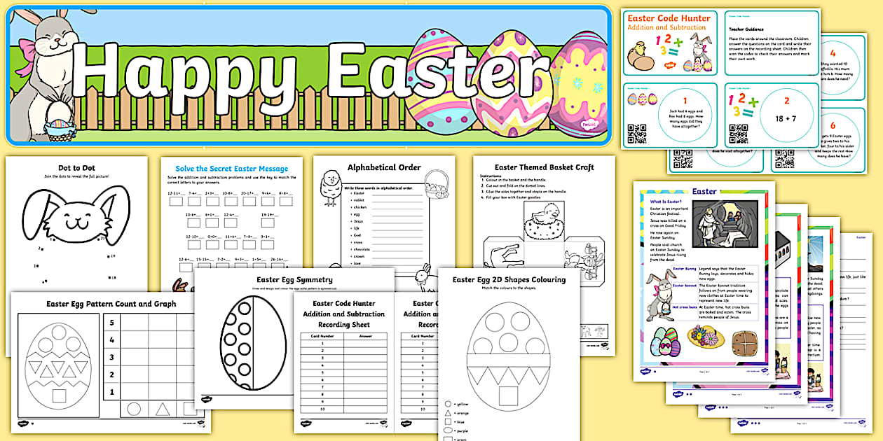 Cool Easter Lesson Ideas | Activity Pack | Twinkl - Twinkl