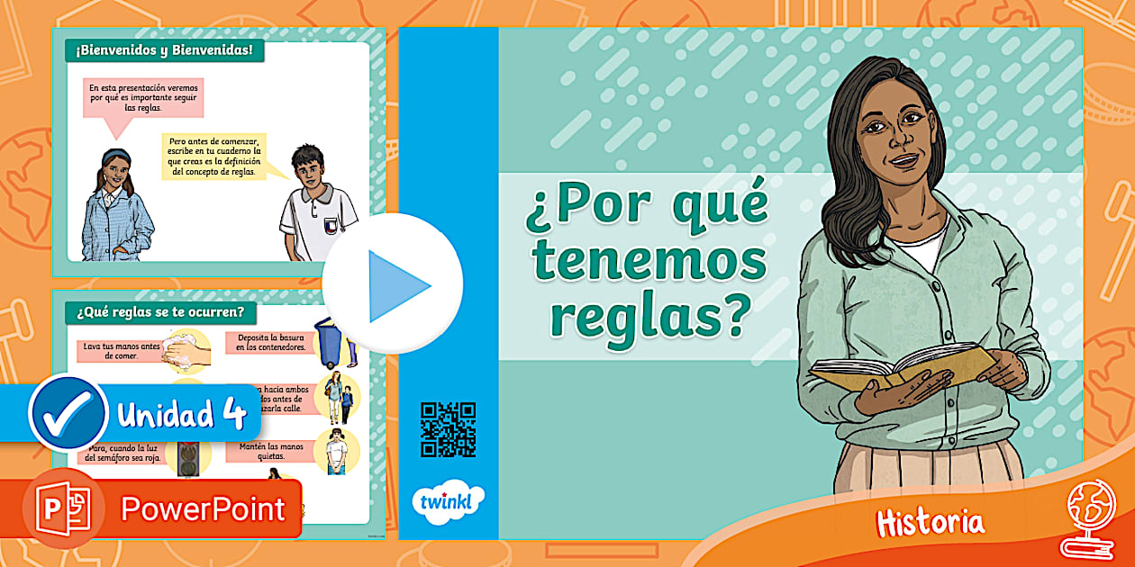 PowerPoint: ¿Por qué tenemos reglas? (teacher made)
