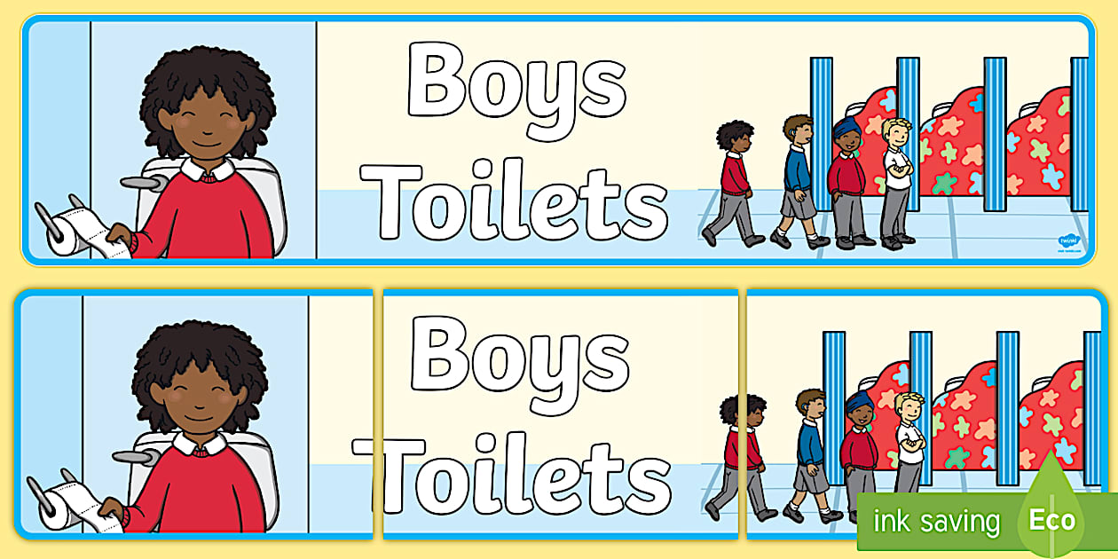 👉 Toilet Area Sign - Twinkl