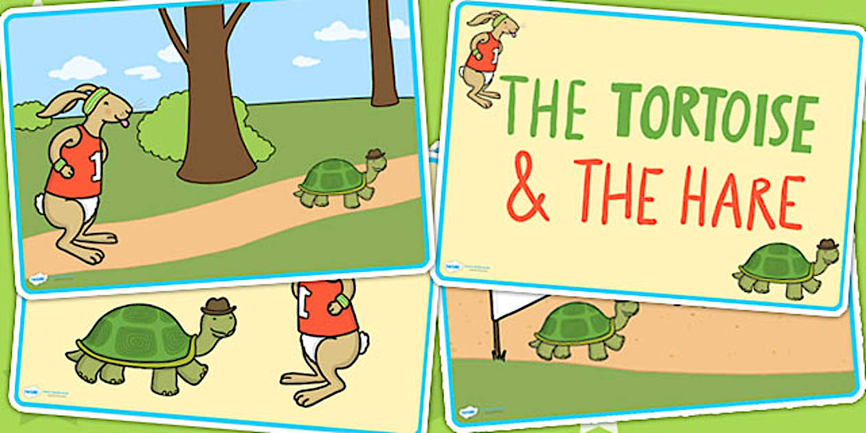 The Tortoise and The Hare Story Sequencing (teacher made)