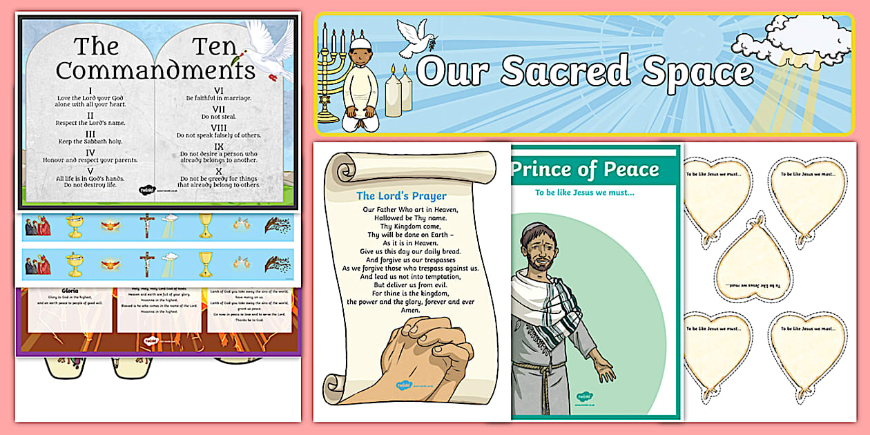 Sacred Space Display Pack (teacher made) - Twinkl