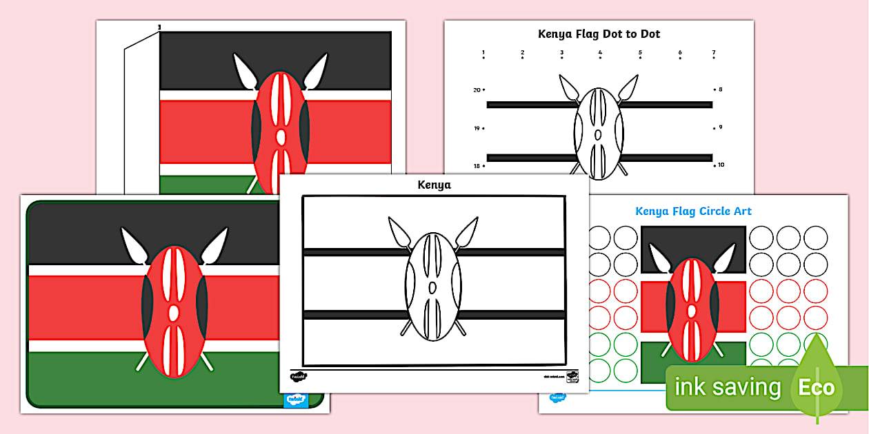 Kenya Jamhuri Day Display Pack - National Day Pack - Twinkl