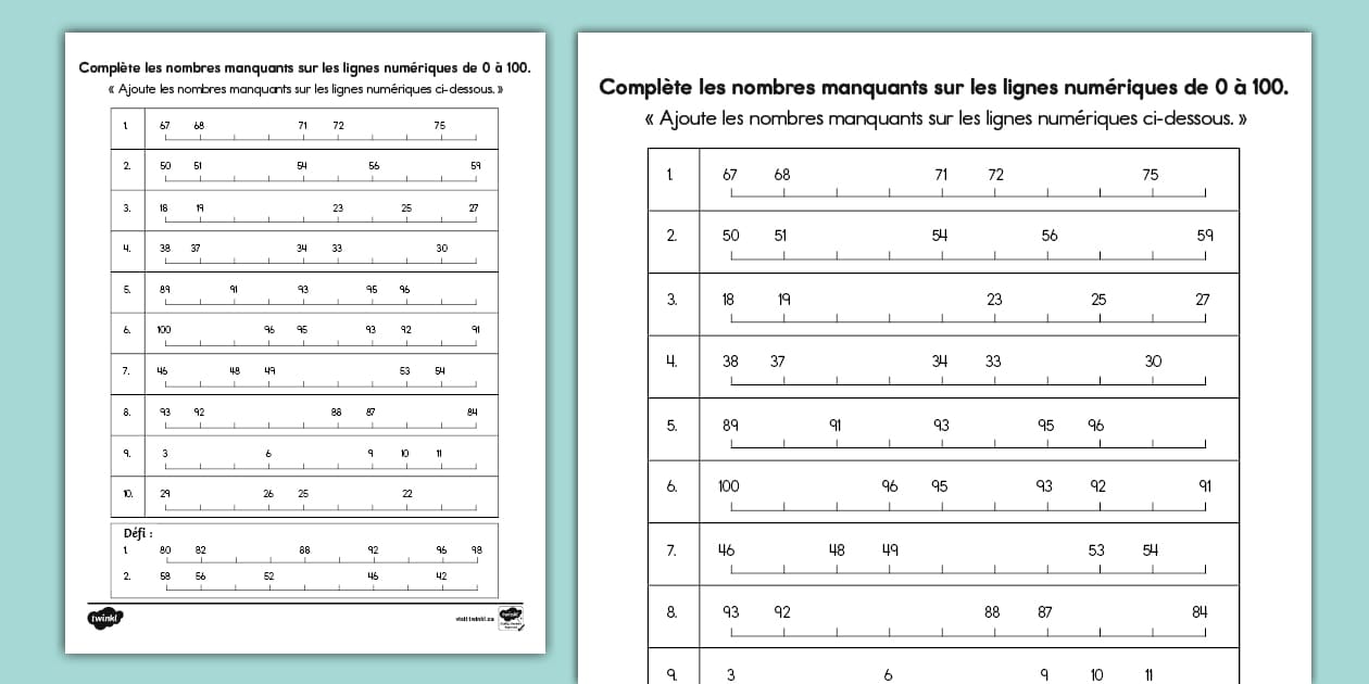 Singapour Mathématiques : Abstraite. Compléter les nombres manquants ...