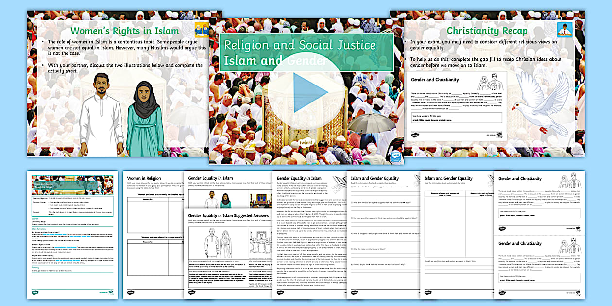 Religion and Social Justice Lesson 4: Islam and Gender