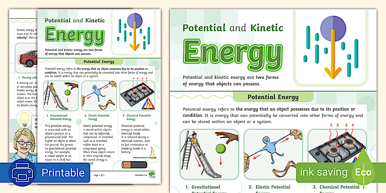 Grade 7 NS Term 3 Potential and Kinetic Energy Notes (CAPS)