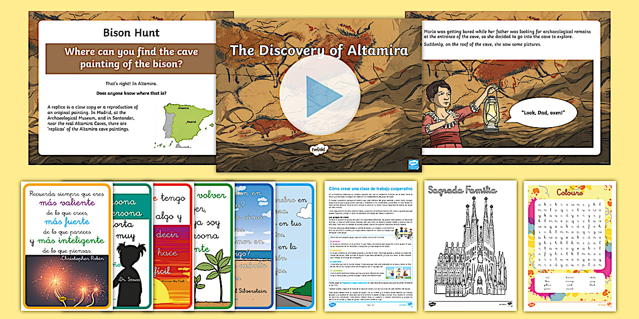 Pack de recursos educativos en español