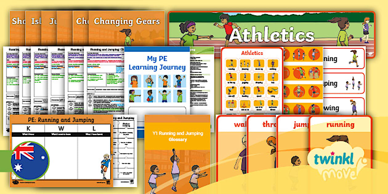 Move PE Year 1 Multi-Skills: Running and Jumping Unit Pack
