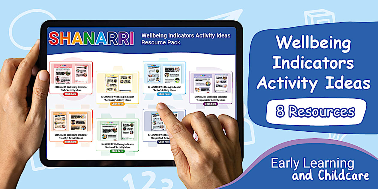 SHANARRI Wellbeing Indicators Activity Ideas Resource Pack