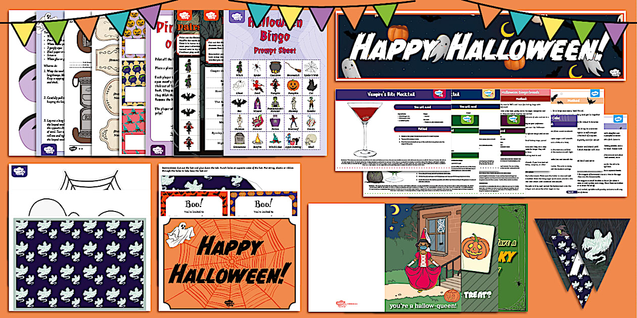 Halloween Spooktacular Party Pack | Twinkl Party - Twinkl