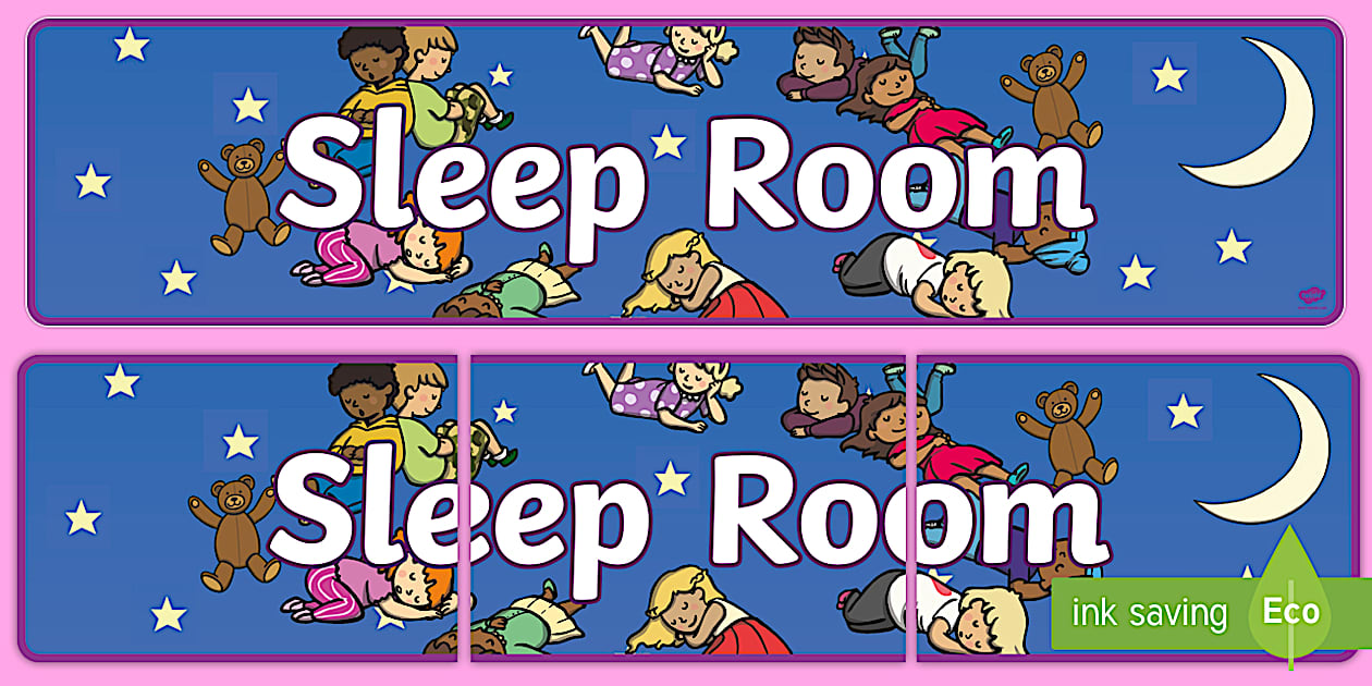 👉 Sleep Room Display Banner (teacher made) - Twinkl